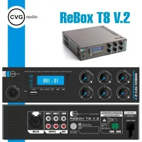CVGaudio ReBox T8 V.2 - Микшер-усилитель трансляционный в Новосибирске