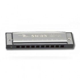 Swan SW1020H-3 Губная гармошка блюзовая, диатоническая, C- major, 10 ...
